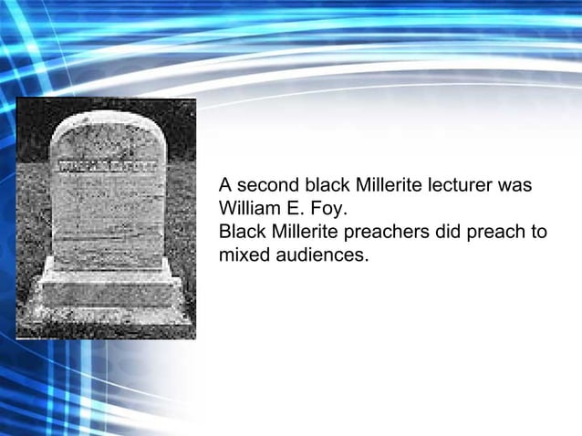 Lecture 02: The Millerites | PPT | Christianity | Religion & Spirituality