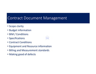 Lecture series on Civil Engineering - Estimation and Costing Specification in Contracts | PDF