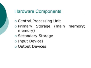 Lecture 02 hardware | PPT