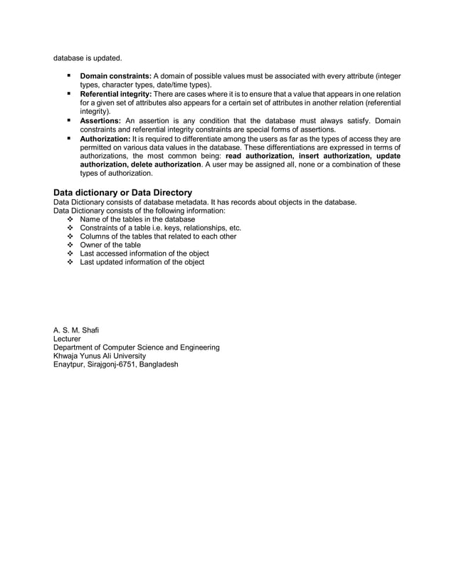 Database Languages | PDF