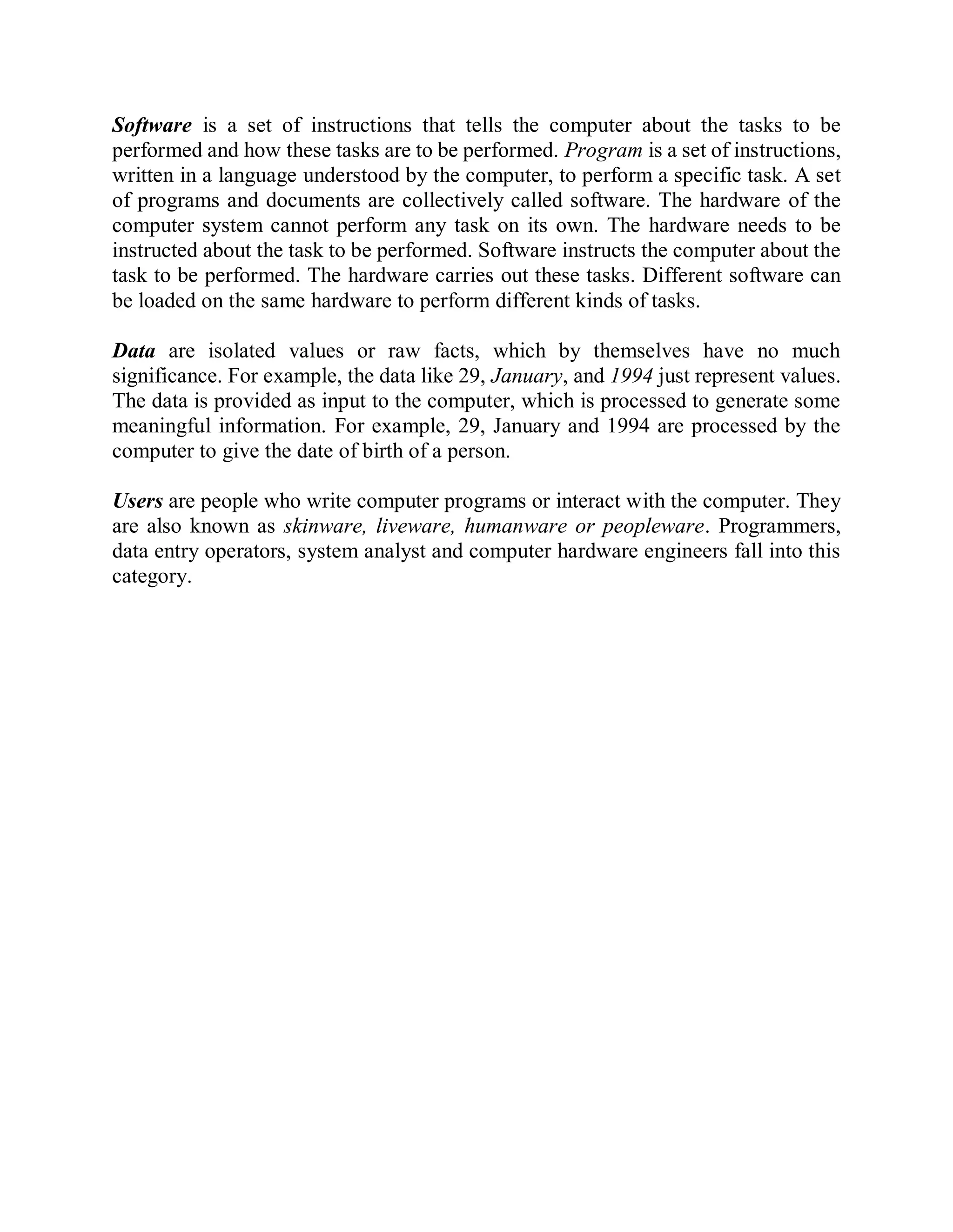 Application of computer | PDF