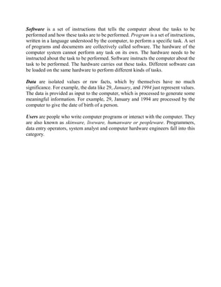 Application of computer | PDF