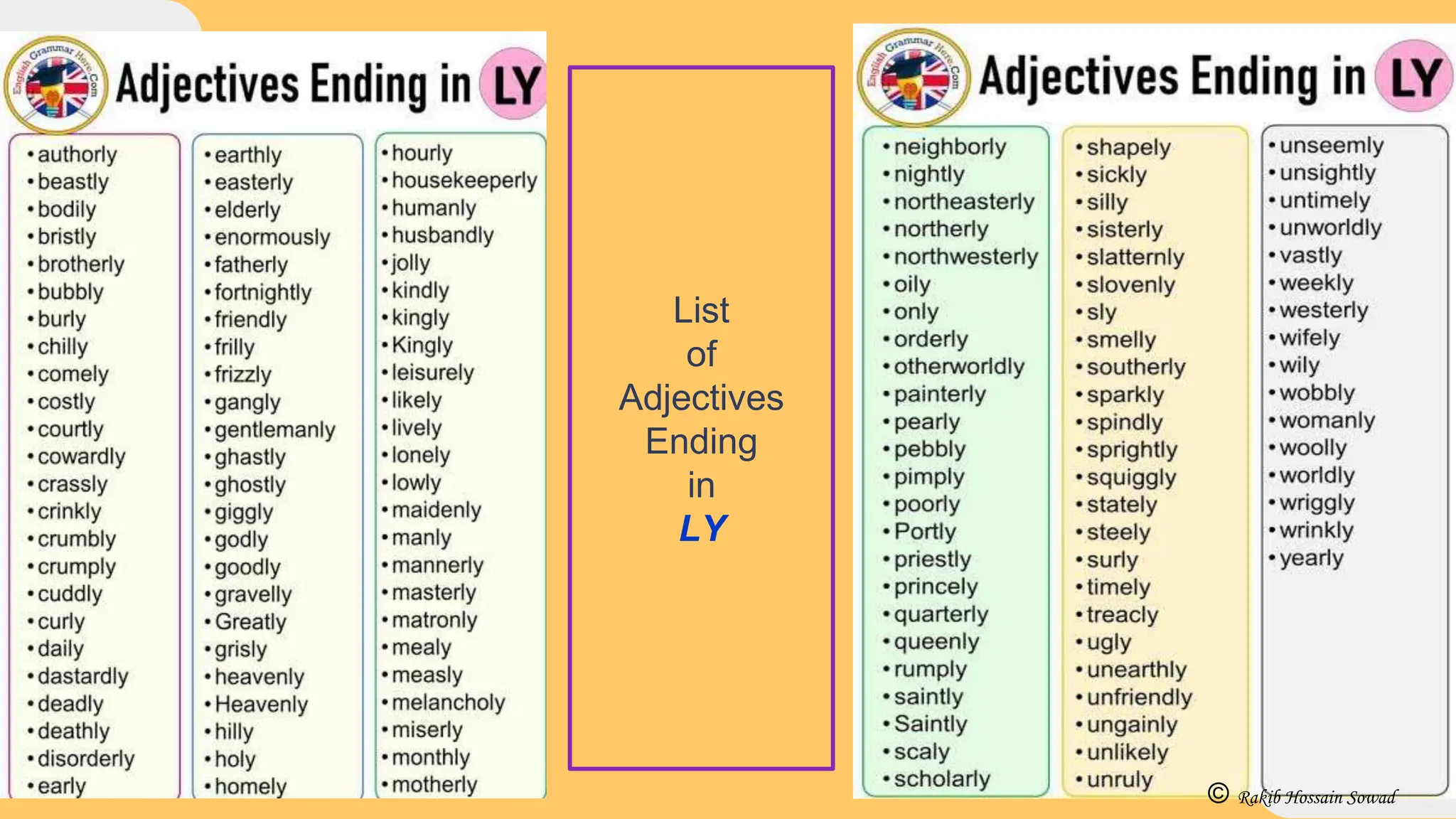Important grammar rules of adjective and adverb | PPT