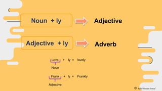 Important grammar rules of adjective and adverb | PPT