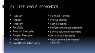 Software Engineering Economics Life Cycle. | PPT