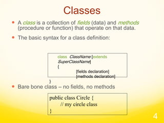 Lecture-03 _Java Classes_from FAST-NUCES | PPT