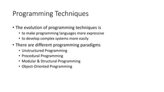 [OOP - Lec 03] Programming Paradigms | PPTX