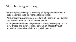 [OOP - Lec 03] Programming Paradigms | PPTX