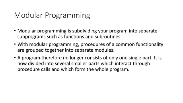 [OOP - Lec 03] Programming Paradigms | PPTX