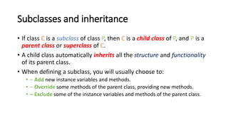 [OOP - Lec 04,05] Basic Building Blocks of OOP | PPTX