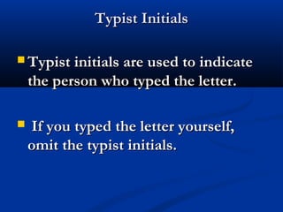 Lecture 05 business letter with sample | PPT