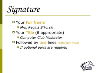 Lecture 05 writing a business letter | PPT