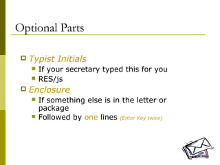 Lecture 05 writing a business letter | PPT
