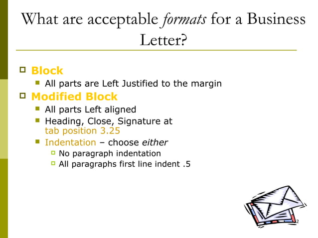 Lecture 05 writing a business letter | PPT