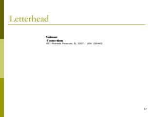 Lecture 05 writing a business letter | PPT