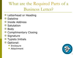 Lecture 05 writing a business letter | PPT