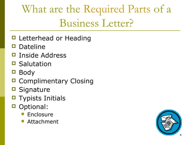 Lecture 05 writing a business letter | PPT
