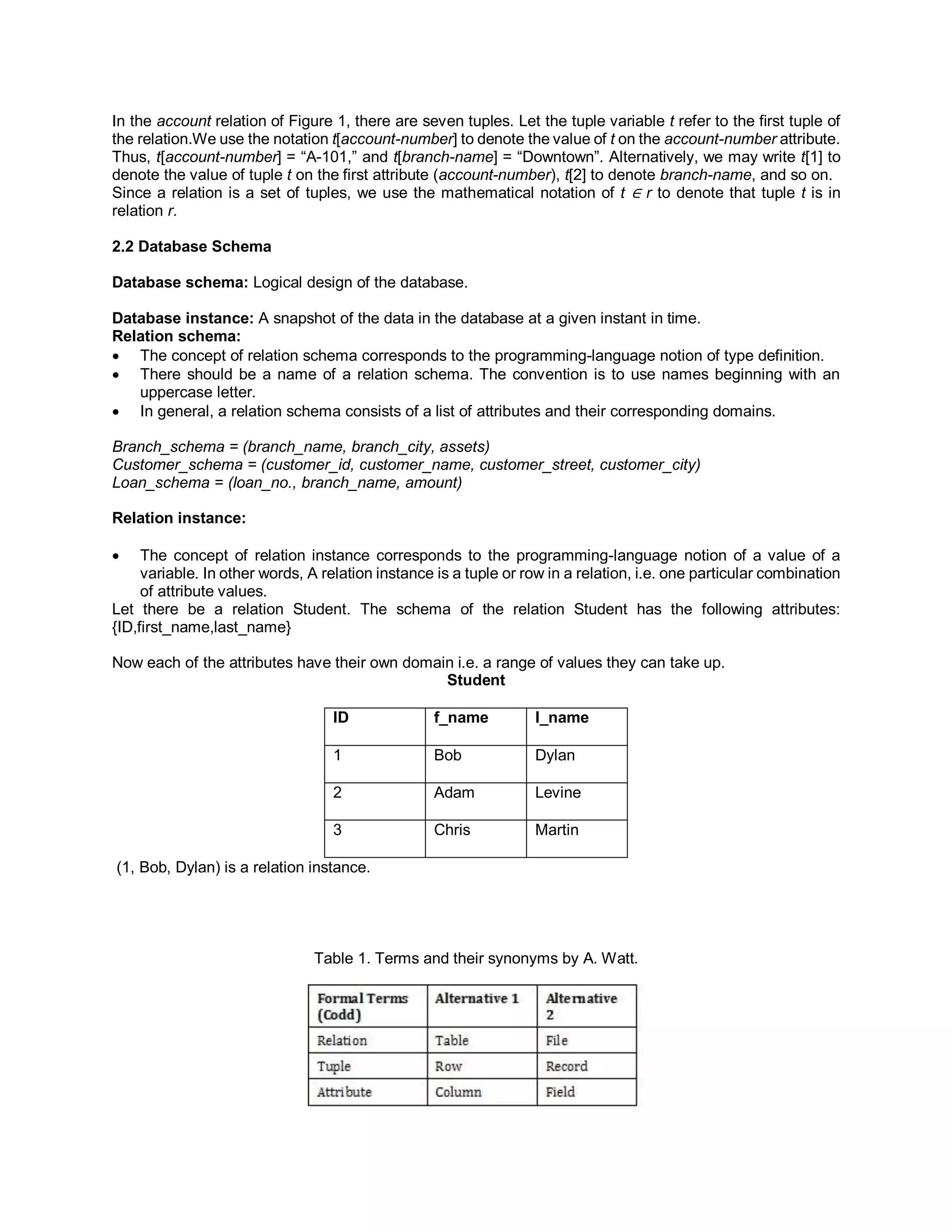 Relational Model | PDF