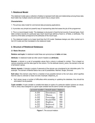 Relational Model | PDF
