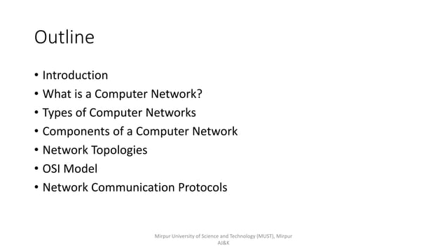 Lecture 06 Computer Networks Pptx Lectures Ppt