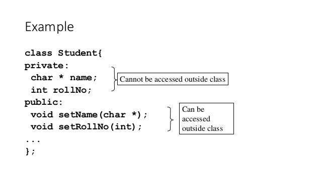 Oop Lec 07 Access Specifiers