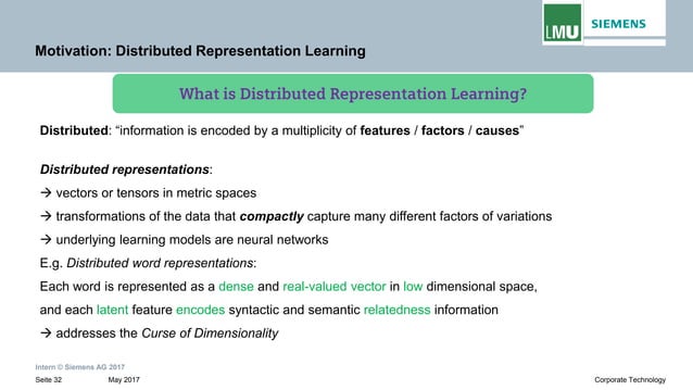 Lecture 07: Representation and Distributional Learning by Pankaj Gupta ...