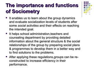 Lecture 08 sociometry | PPT