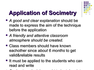 Lecture 08 sociometry | PPT