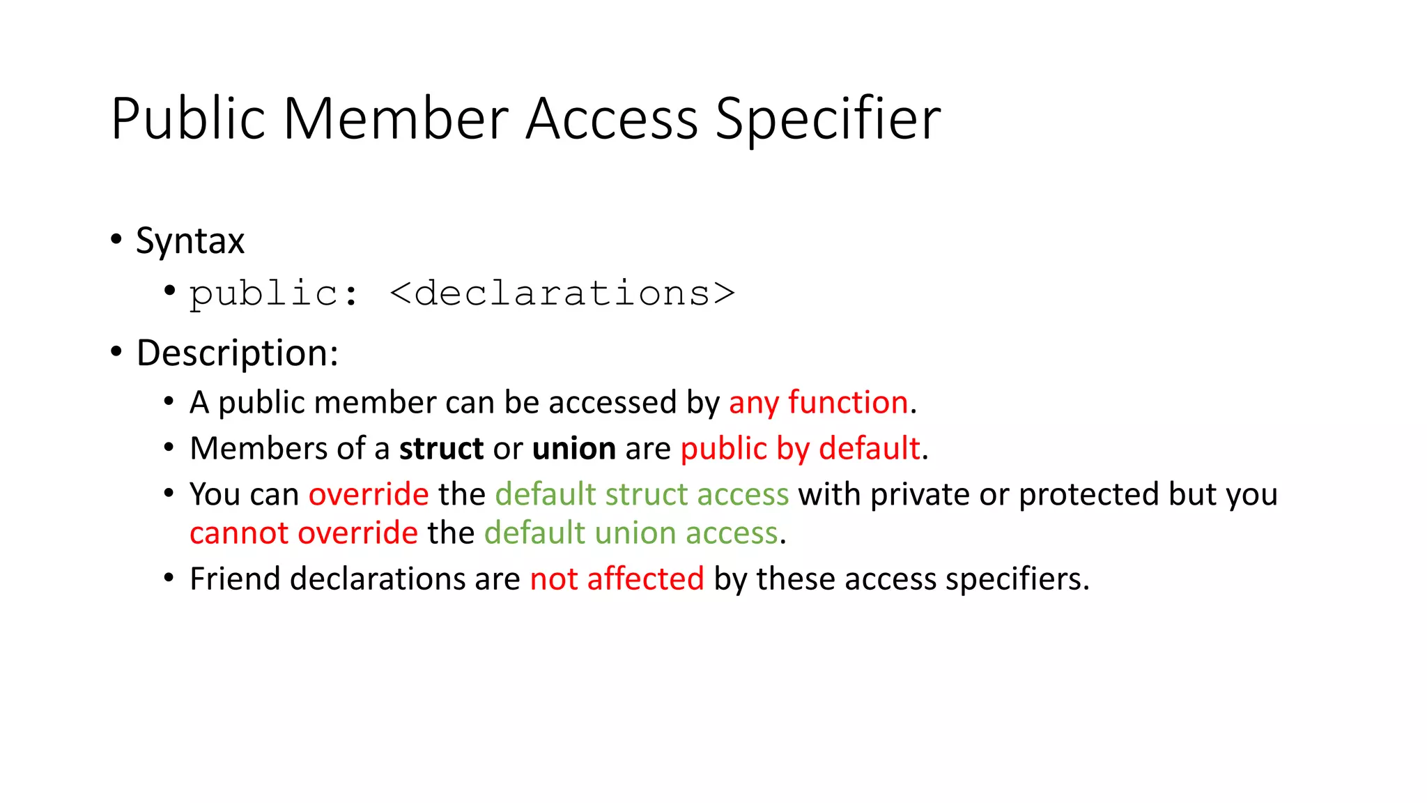 [OOP - Lec 08] Encapsulation (Information Hiding) | PPTX