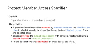 [OOP - Lec 08] Encapsulation (Information Hiding) | PPTX