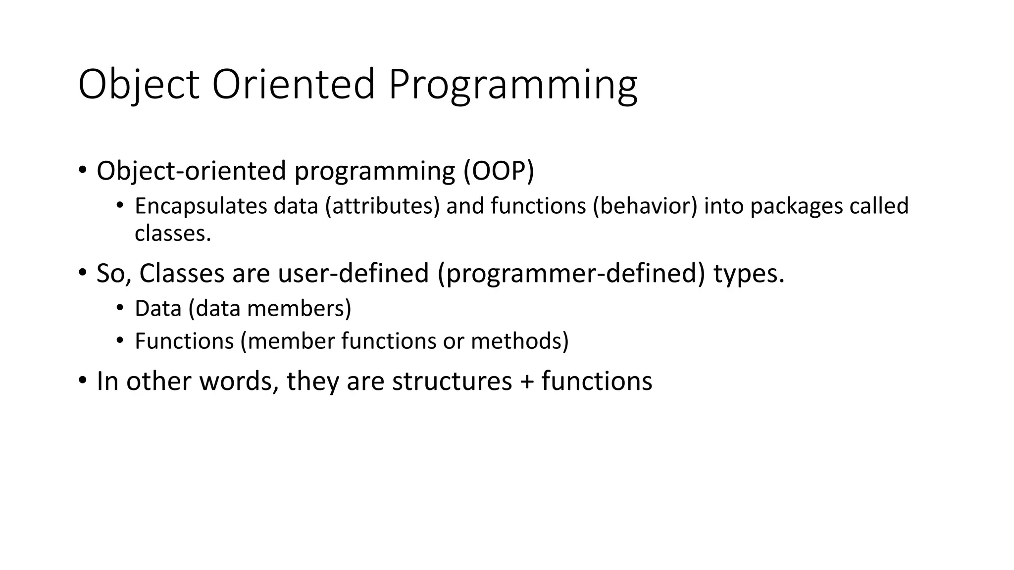 [OOP - Lec 09,10,11] Class Members & their Accessing | PPT