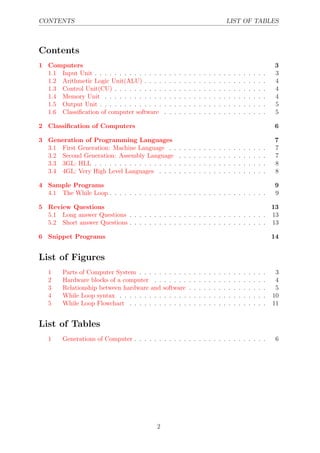 Lecture 1 | PDF | Programming Languages | Computing