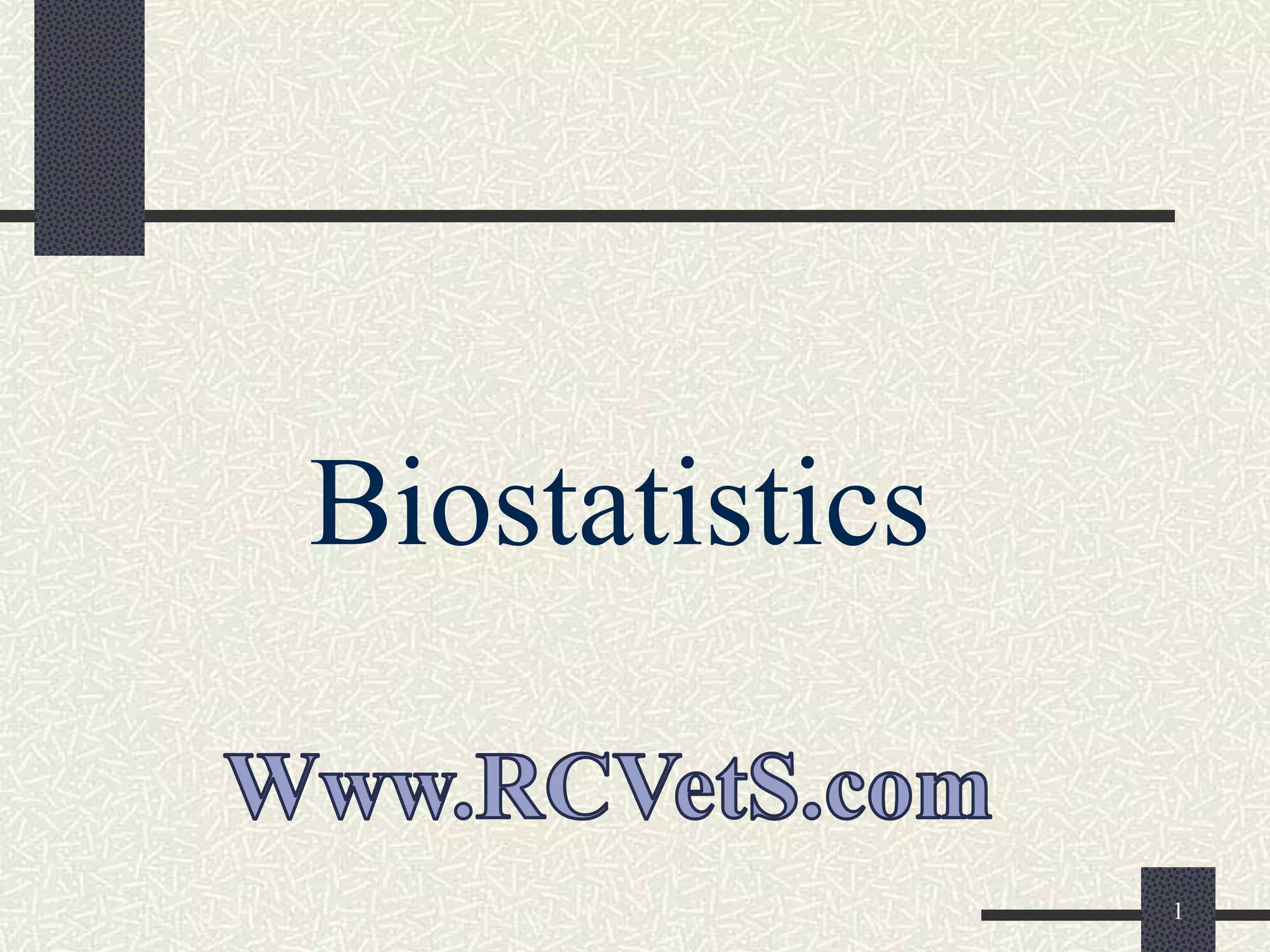 Biostatics | PPT | Science