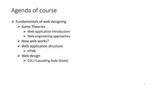 Web design - Applications and web application definition | PPTX