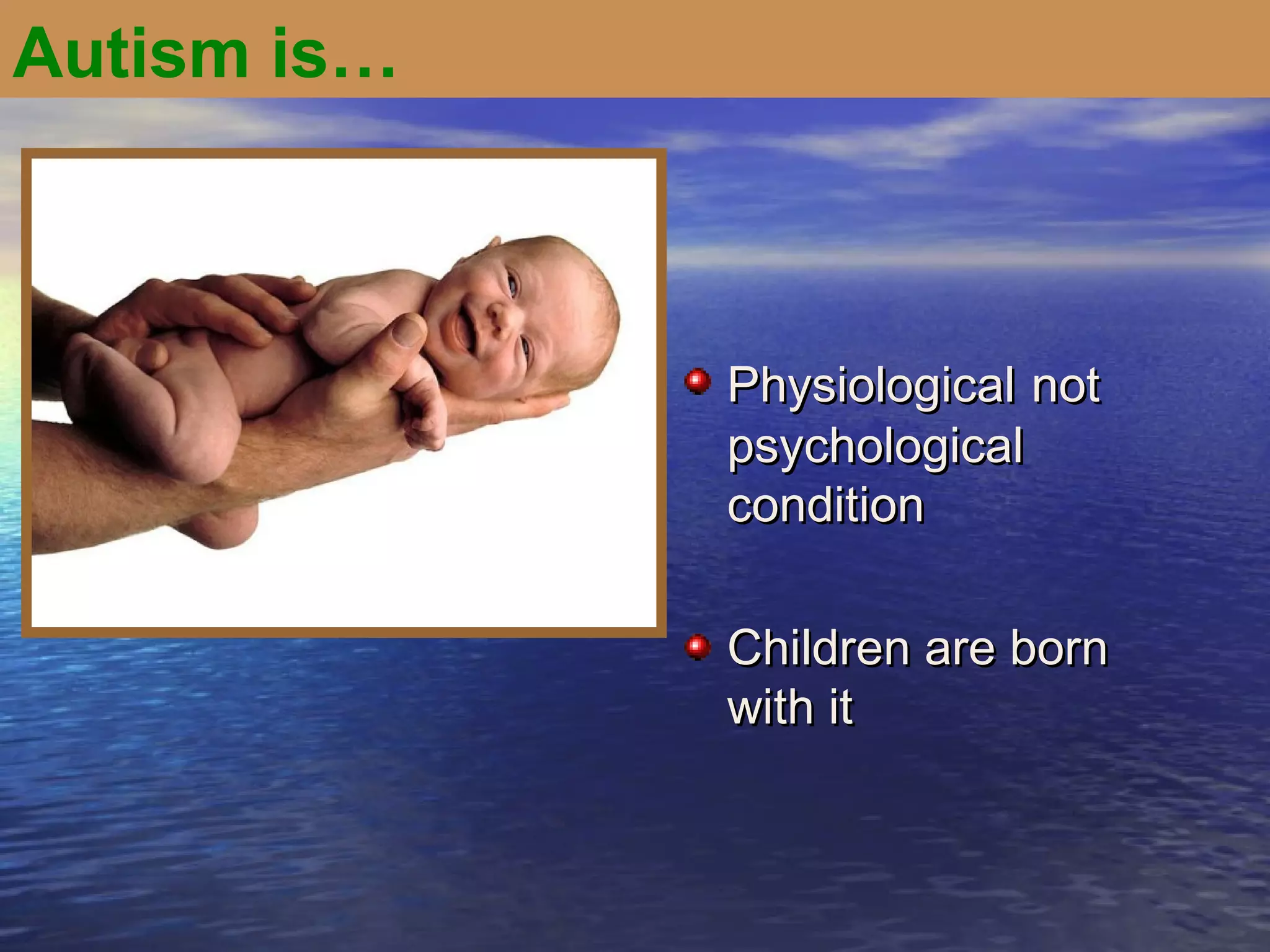 Autism Spectrum Disorder | PPT