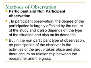Introduction: What is Observation? | PPT