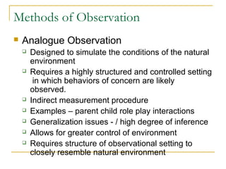 Introduction: What is Observation? | PPT