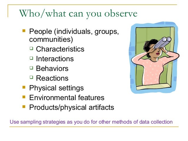 Introduction: What is Observation?