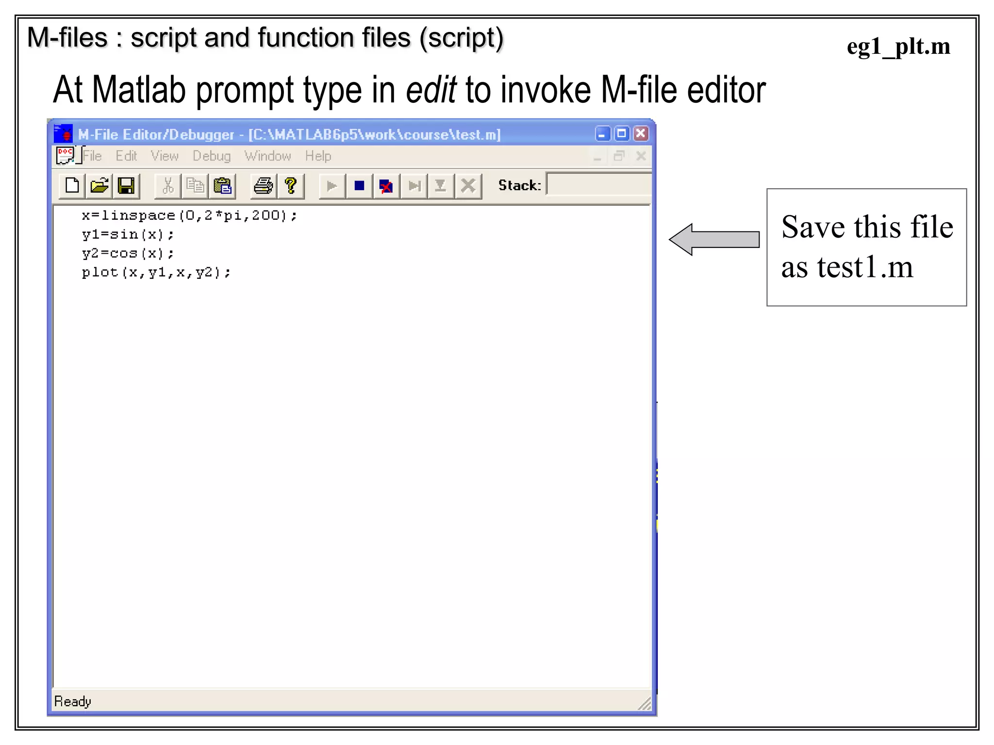 Introduction of MatLab | PPT