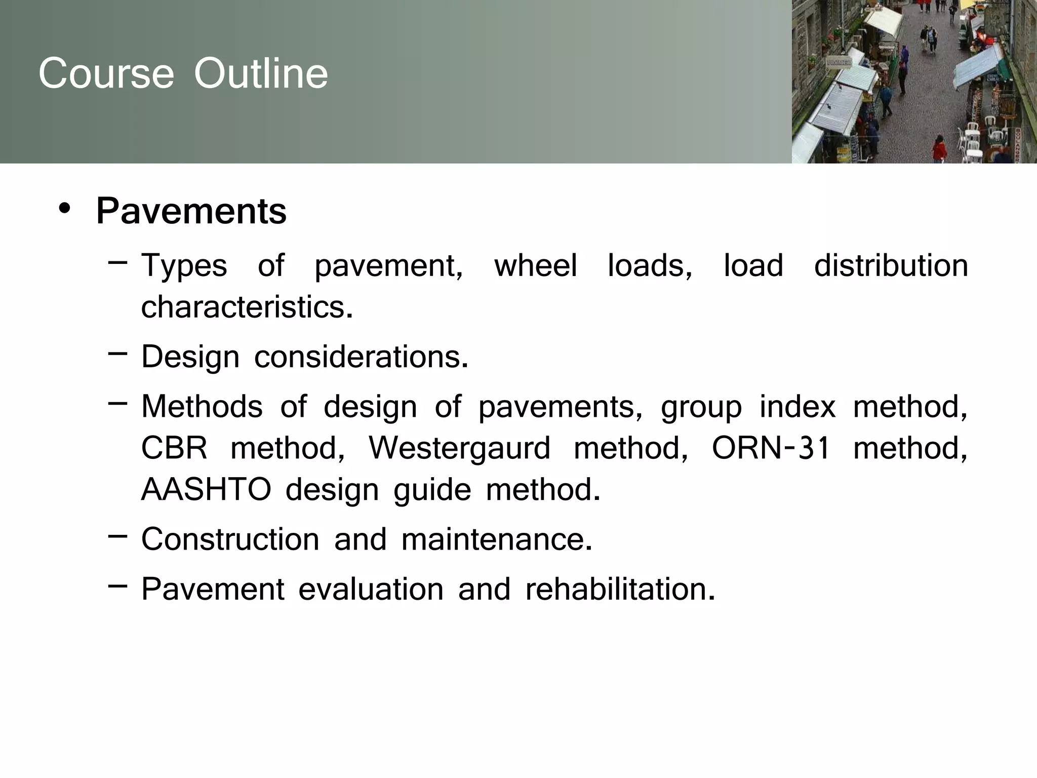 Pavement & Foundations | PPTX