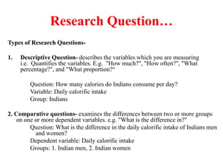 Lecture 1. Introduction of research | PPTX