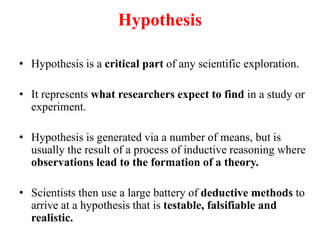 Lecture 1. Introduction of research | PPTX