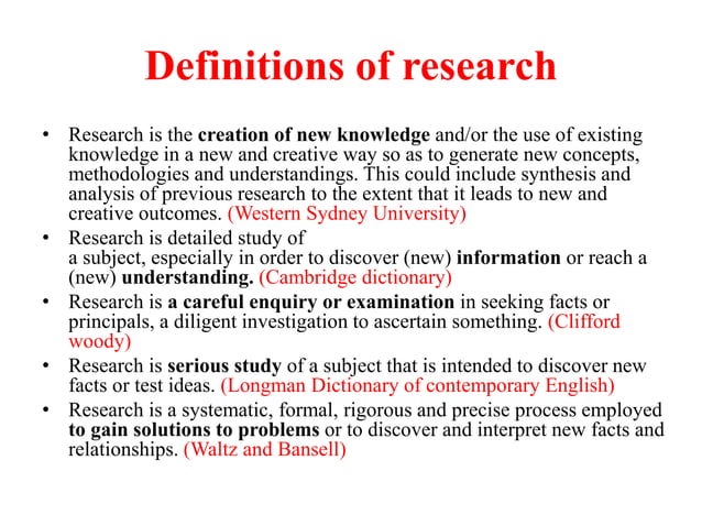 Lecture 1. Introduction of research | PPTX | Educational Assessment | Education