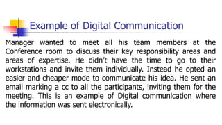 UNIT-1 Elements of Digital Communication | PPTX