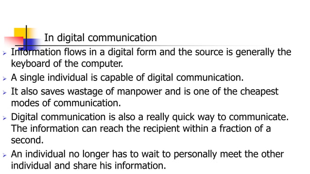 UNIT-1 Elements of Digital Communication | PPTX | Digital Audio ...