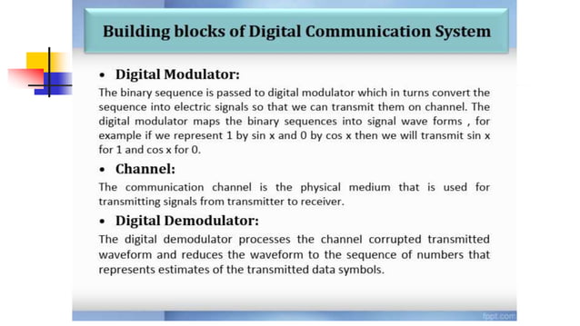 UNIT-1 Elements of Digital Communication | PPTX | Digital Audio ...