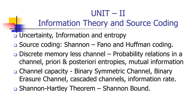 UNIT-1 Elements of Digital Communication | PPTX | Digital Audio | Computer Software and Applications