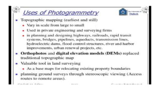 Introduction to Photogrammetry | PPT