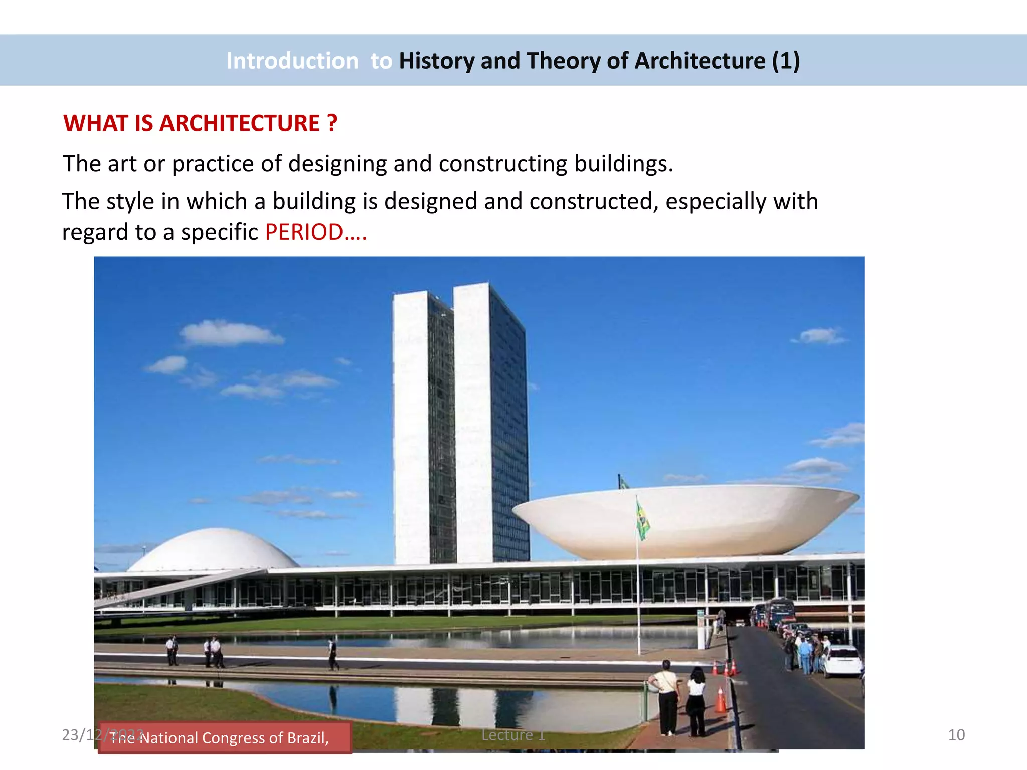 History of architecture 1 - Lecture-1.ppt