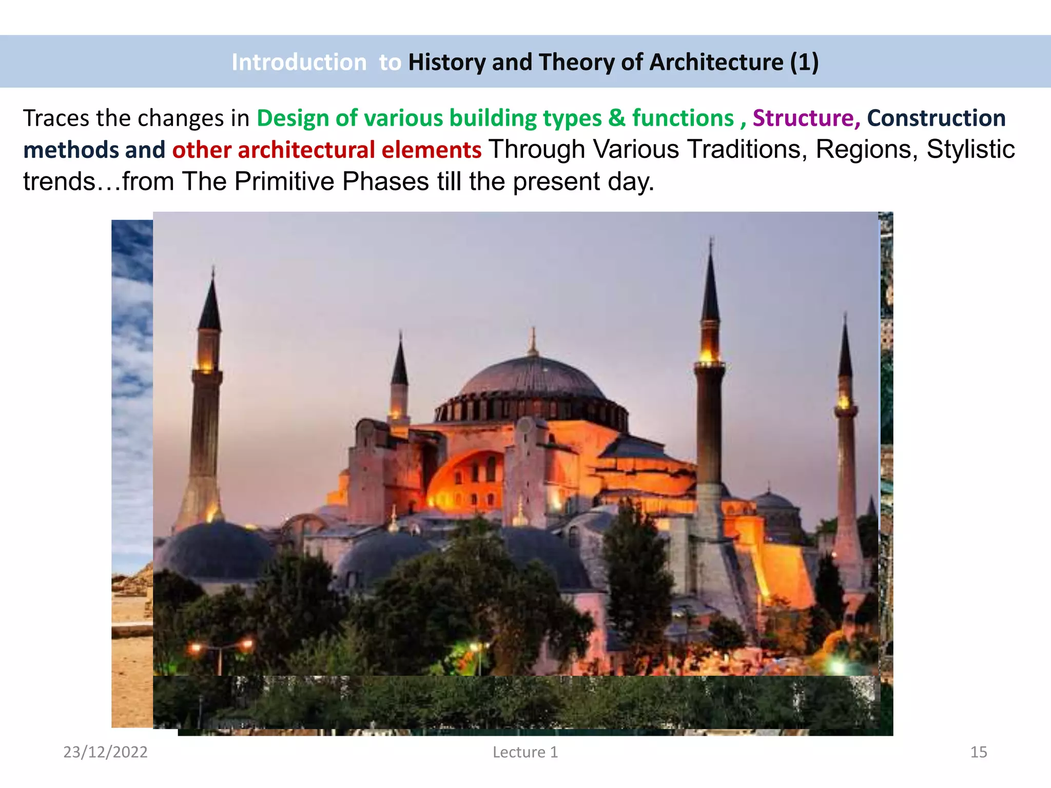 History of architecture 1 - Lecture-1.ppt